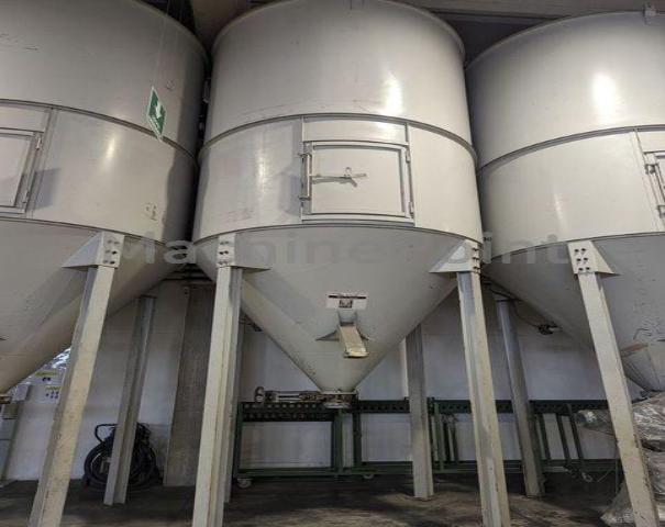 HOME MADE Silos for PVC granule 10 Tons used