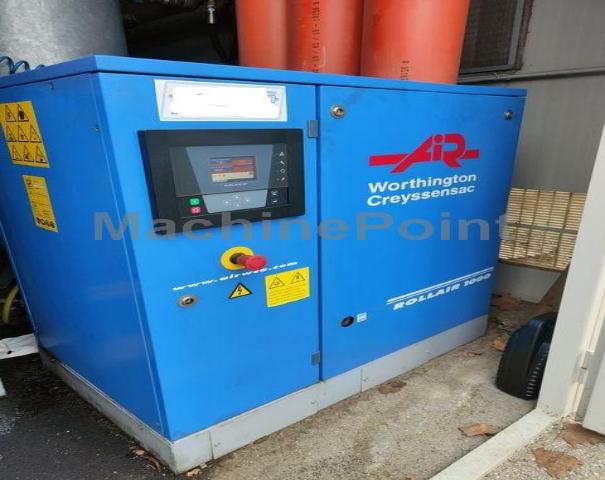 Used WORTHINGTON CREYSSENSAC Rollair RLR1000A of 2018 Air Pressure: 8 ...